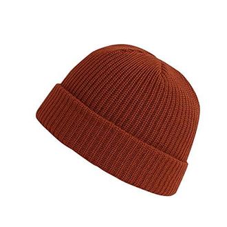 Generic Casquette de baseball sans facture tricot&eacute;e chapeau de mode chapeau d&eacute;contract&eacute; chaud unisexe solide hiver toutes - casquettes de baseball de couleur 