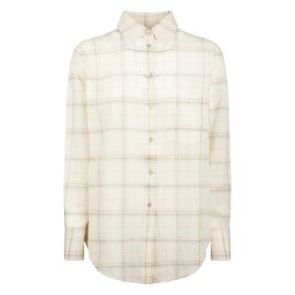 Forte_Forte Damen, Blusen & Hemden, Beige, XSGr&ouml;&szlig;e