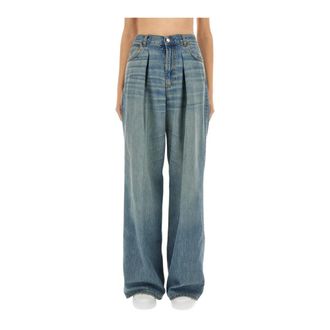 Haikure Femme, Jeans, Bleu, Taille: W24 Jean &Eacute;vas&eacute; en Denim
