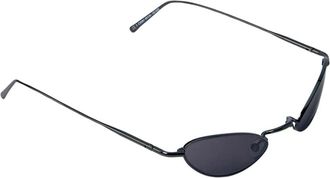 Acne Studios Oval Shield Edelstahl Sonnenbrille - - Accessories - Damen - Schwarzk - ONE SIZE
