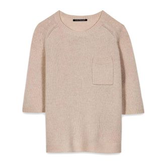 Luisa Cerano Kurzarm Pullover - - Knitwear - Damen - Rosa - L