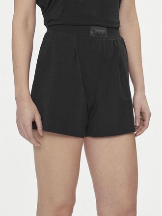 Calvin Klein Underwear Stoffshorts 000QS7132E Schwarz Relaxed Fit