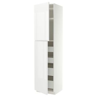 IKEA METOD / MAXIMERA Hochschr+2 T&uuml;/4 Sch
