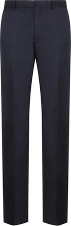 Lanvin Pantalon de costume droit - Homme - Pantalons - Bleu - Taille: 2XL