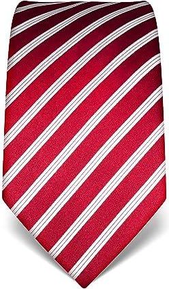 Vincenzo Boretti Cravate homme, pure soie, haute densité de tissage, anti-tâches, anti-salissures, hydrofuge, longue, accessoire élégant pour la chemise et costume - à