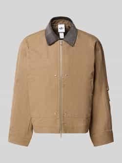 adidas Originals Regular Fit Sweatjacke mit Nieten-Details