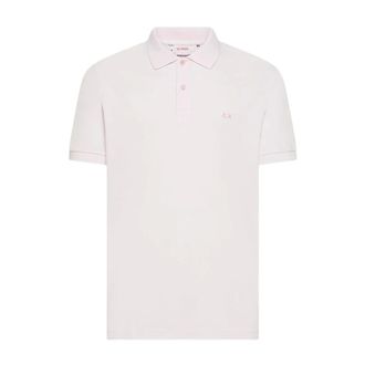 Sun 68 Homme, Tops, Rose, Taille: L Polo Cold Dye S/S