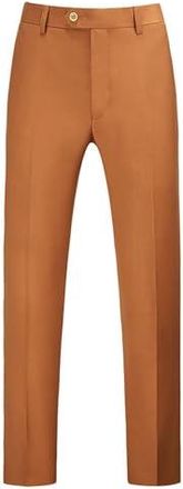 Generic Pantalon chino extensible pour homme - Style d&eacute;contract&eacute; - Coupe ajust&eacute;e - En tissu serg&eacute; - Pour le travail, le bureau, la maison - Pour mariage, bal 