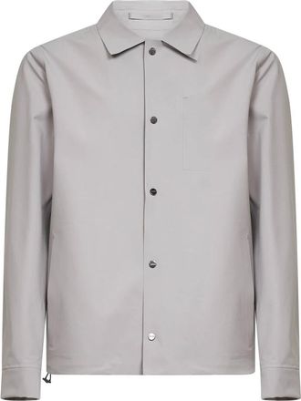 Herno Homme, Vestes, Gris, Taille: XL Veste en tissu technique