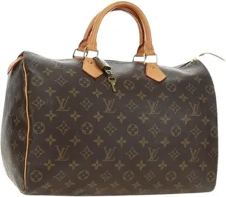 Louis Vuitton Sac &agrave; main Speedy 35 Pre-owned - Femme - Pre-owned - Brun - Taille: ONE Size