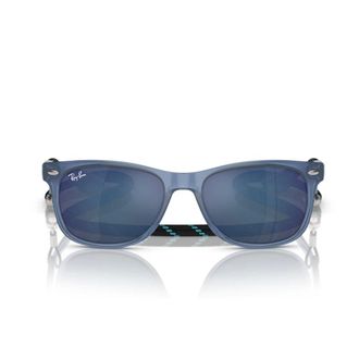 Ray-Ban unisex, Accessoires, Bleu, Taille: 47 MM Wayfarer Junior Edition