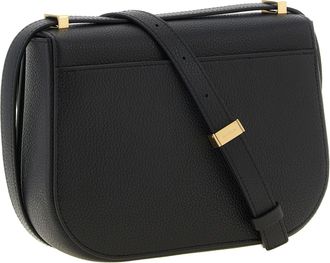 Ferragamo Calfskin Leather Shoulder Bag - Black
