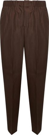 Laneus Homme, Pantalons, Brun, Taille: M Melrose Slim Fit Pants