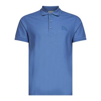 Burberry Homme, Tops, Bleu, Taille: S Polo en coton