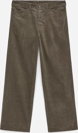 Arket Lockere Cordhose -Gr&uuml;n