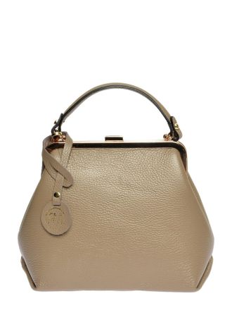 Roberta M Beige Rindsledertasche