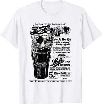Pepsi Cola Bucks You Up Vintage Werbung T-Shirt