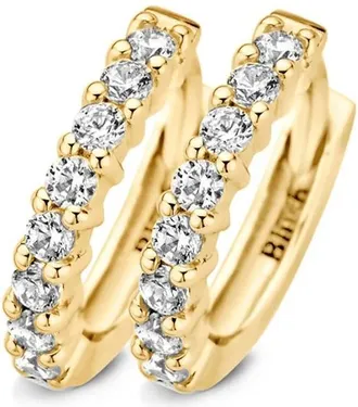 Blush Ohrringe - Earrings 7134YZI - Gold (14k) with Zirconia - Gr. unisize - in Gold - für Damen