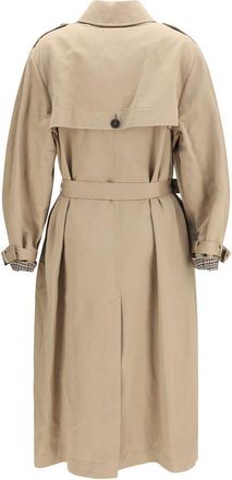 Brunello Cucinelli Double-Breasted Cotton Trench Coat - Beige