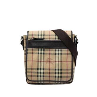 Burberry Pre-owned Sac bandouli&egrave;re en toile - Femme - Pre-owned - Beige - Taille: ONE Size