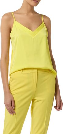 Comma Spaghetti-Tr&auml;ger-Top aus Satin