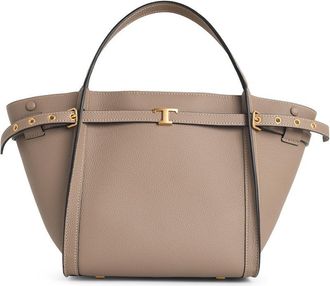 Tod's Tods Petit sac Lear beige Shopping Tim