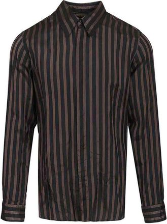 Dries Van Noten Chemise - Bleu