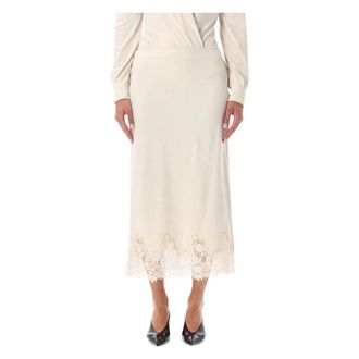 Alberta Ferretti Midi Skirts - - Skirts - Damen - Beige - S