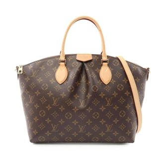 Louis Vuitton Pre-owned Vintage Monogram Canvas Satchel Bag - - Pre-owned - Damen - Braun - ONE SIZE