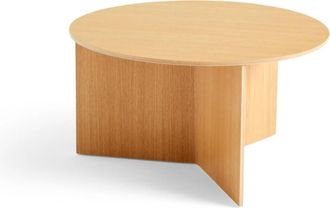 HAY Table Slit ronde en bois Hay