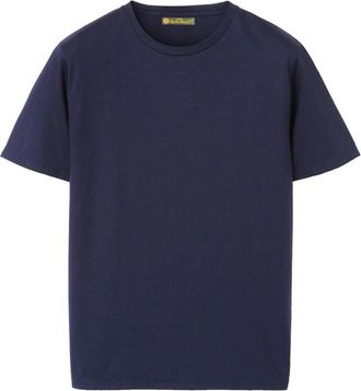 Loro Piana unisex, Tops, Bleu, Taille: L Tessuto T-shirt