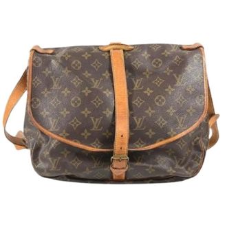 Louis Vuitton unisex, Pre-owned, Brun, Taille: ONE Size Sac bandouli&egrave;re Pre-owned Vintage en toile Monogram