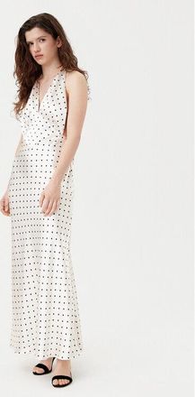 Bardot Bardot Abendkleid 59317DB1 Écru Regular Fit