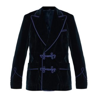 Dolce & Gabbana Double-breasted Sicilia-light Jacke - - Jackets - Herren - Blau - M
