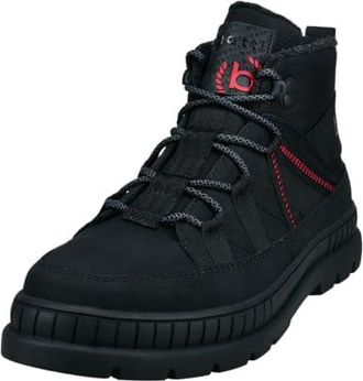 Bugatti Homme 321-AGB39 Bottes avec Doublure Froide, Noir, 46 EU