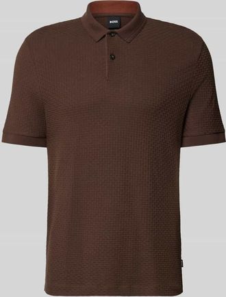 HUGO BOSS Regular Fit Poloshirt aus reiner Baumwolle Modell Parlay