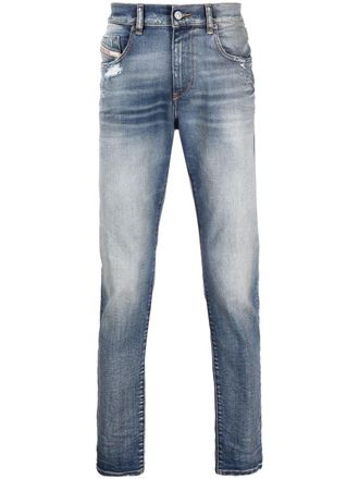 Diesel jean 2019 D-Strukt &agrave; coupe slim - Bleu