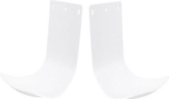 Cabilock 2 Stück Teiliges Wand seifenspender Tropfschalen aus Hochwertigem Abs Praktische Wandmontage Weiß Tropffest und Leicht zu Reinigen für Bad Küche und B