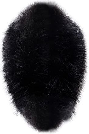 Generic Chapeau dautomne et dhiver avec col &agrave; bande pour la chaleur 1 pull de No&euml;l pour femme, Noir, XXXXXL