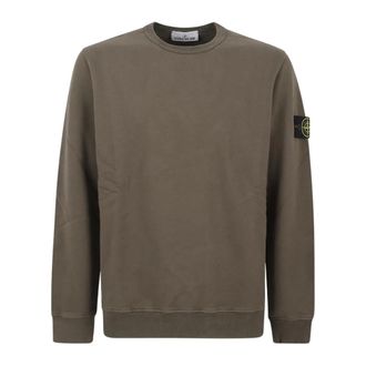 Stone Island Homme, Sweatshirts et sweats &agrave; capuche, Vert, Taille: 2XL Crewneck SweaT-shirt