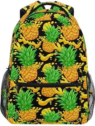 Generic Ananas 23100478 Sacs D&Eacute;cole Confort Sacs A Dos Antivol Cartables Scolaires Pour Randonn&eacute;e Femme Pc 29X40Cm