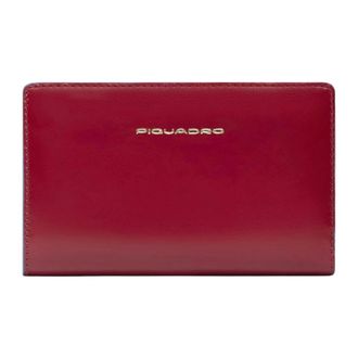 Piquadro Femme, Accessoires, Rouge, Taille: ONE Size Portefeuille Bifold