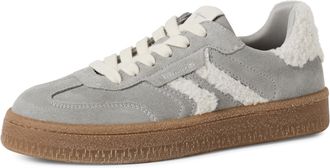 Tamaris Damen Schnürer Leder grau 39