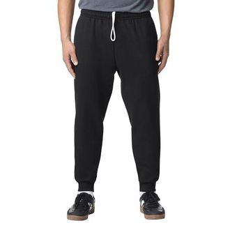 Gildan Fleece Jogger, Style G18250 Pantalon de surv&ecirc;tement, Noir, L Homme