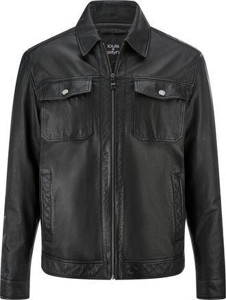 Louis Sayn Lederjacke Louis Sayn schwarz