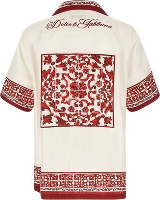 Dolce & Gabbana Hawaii Shirt - Cream