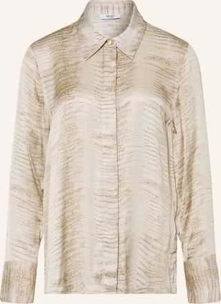 Reiss Reiss Hemdbluse Annie Aus Satin beige