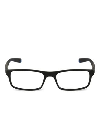 Nike lunettes de vue à monture rectangulaire - Noir