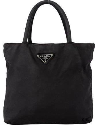 Prada Crossbody Bags - Prada Black Nylon Triangle Handbag - Gr. unisize - in Schwarz - für Damen