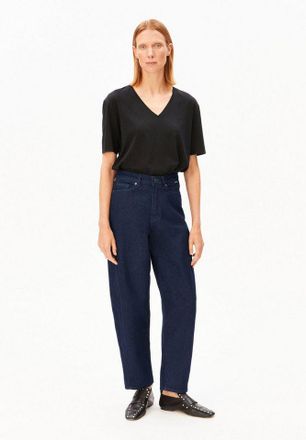 Armedangels T-Shirt V-NECK T-Shirt aus TENCEL Lyocell Mix Loose Fit